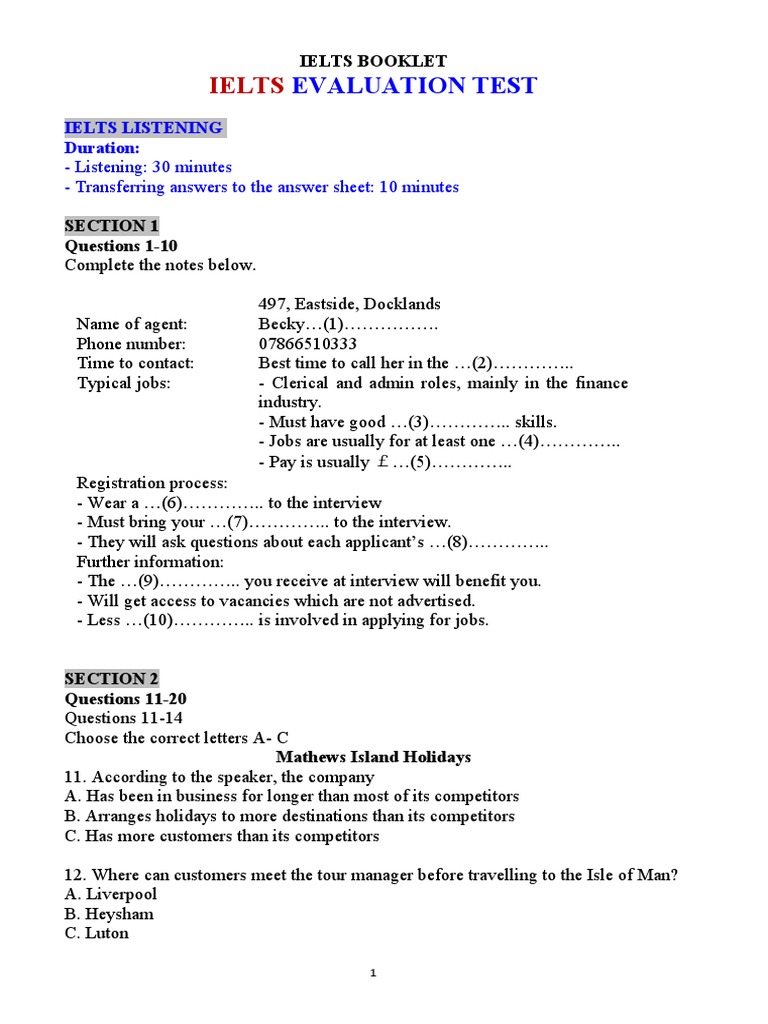 Ielts Booklet 6 | PDF | Pollination | Insects