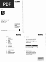 Eritech System 3000 Manual Book | PDF