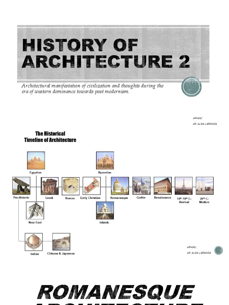 Romanesque Architecture - PPT | PDF | Vault (Architecture) | Church ...