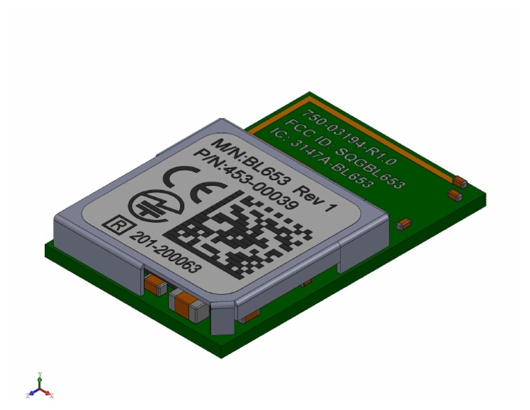 BL653 453-00039 - 3D Model With Label | PDF