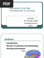 Neuro Vital Signs Assessment Procedure and Checklist | PDF | Senses | Foot