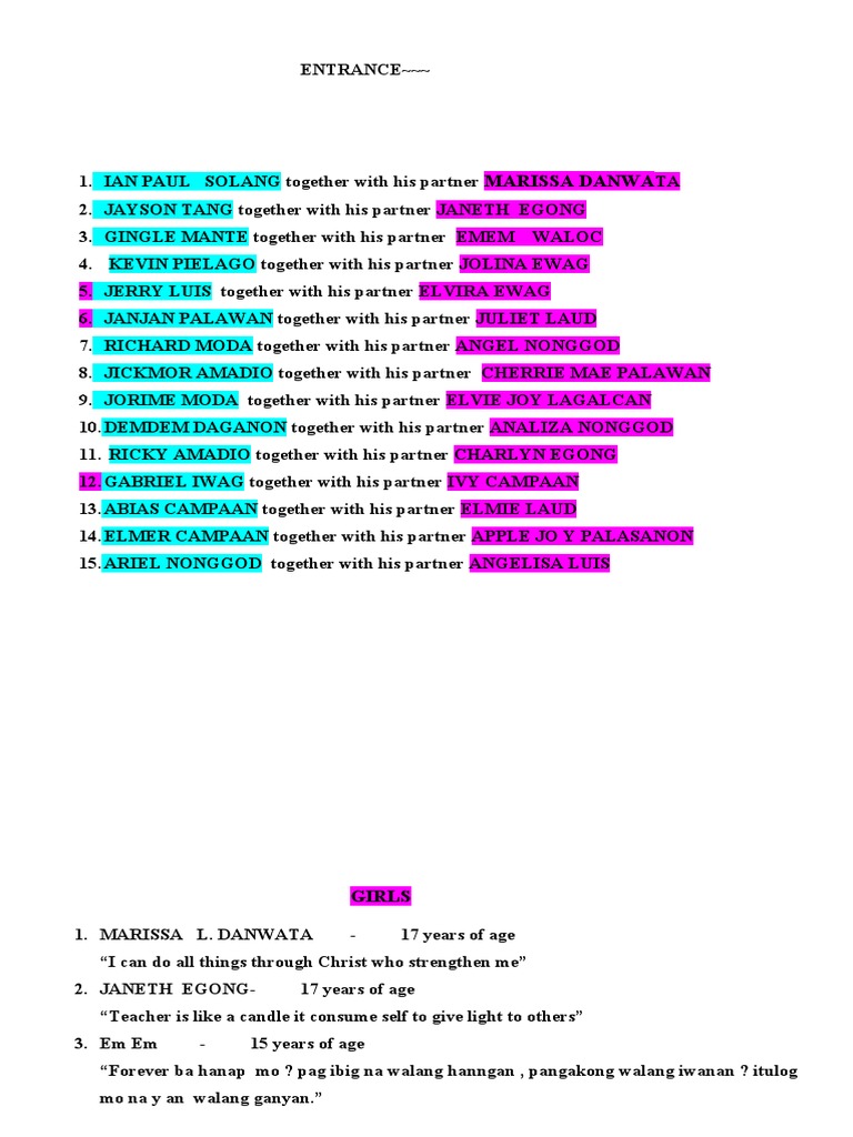 JS PROM Presentation | PDF