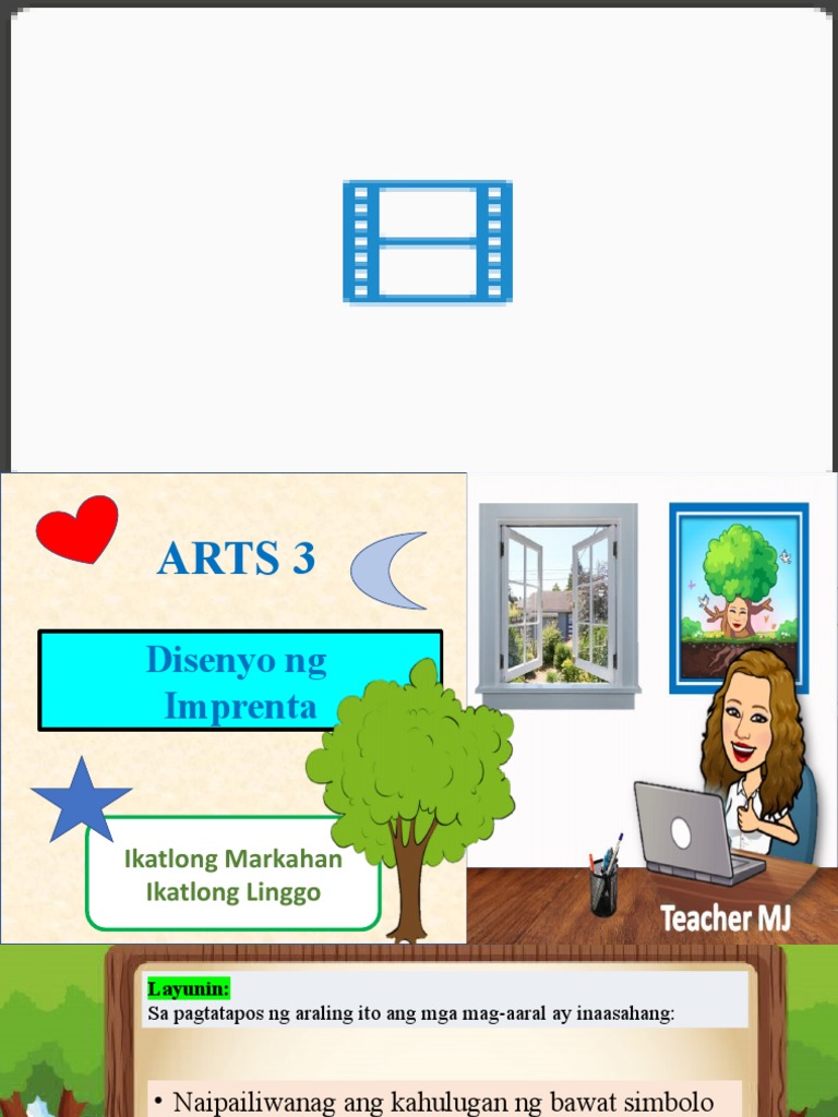 Arts 3 Quarter 3 Week 3 Disenyo NG Imprenta | PDF