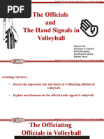 FIVB-Volleyball-Rules - 2021-2024 Official Hand Signal | PDF | Volleyball | Sports