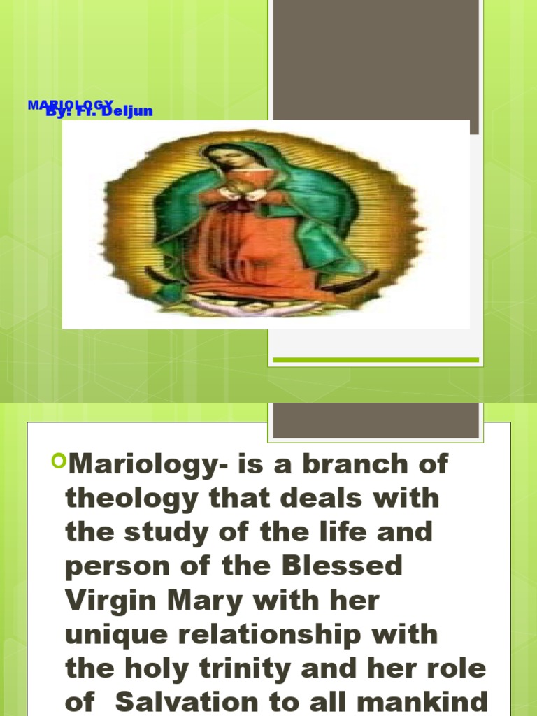 MARIOLOGY by Fr. Deljun | PDF