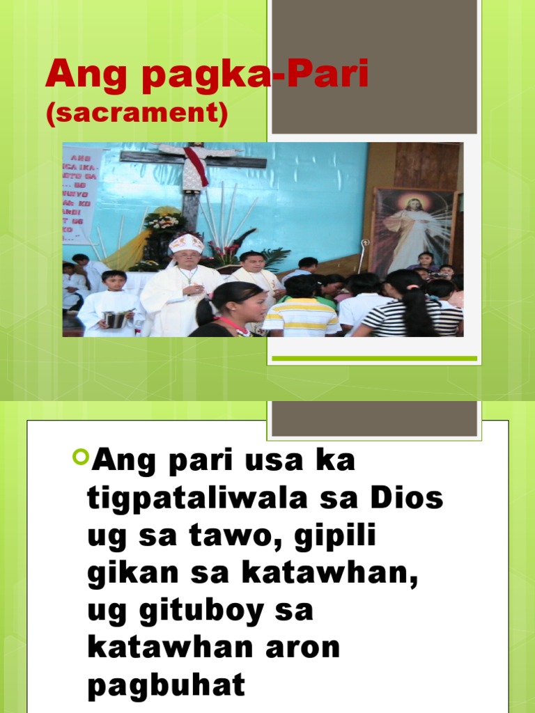 Ang Pagka-Pari PPT. Fr. Deljun | PDF