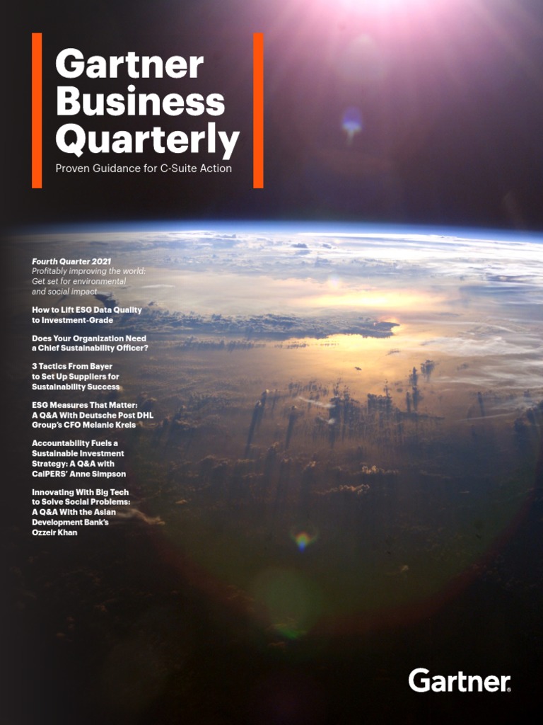 Gartner Business Quarterly 4q21 PDF | PDF | Business | Business Economics