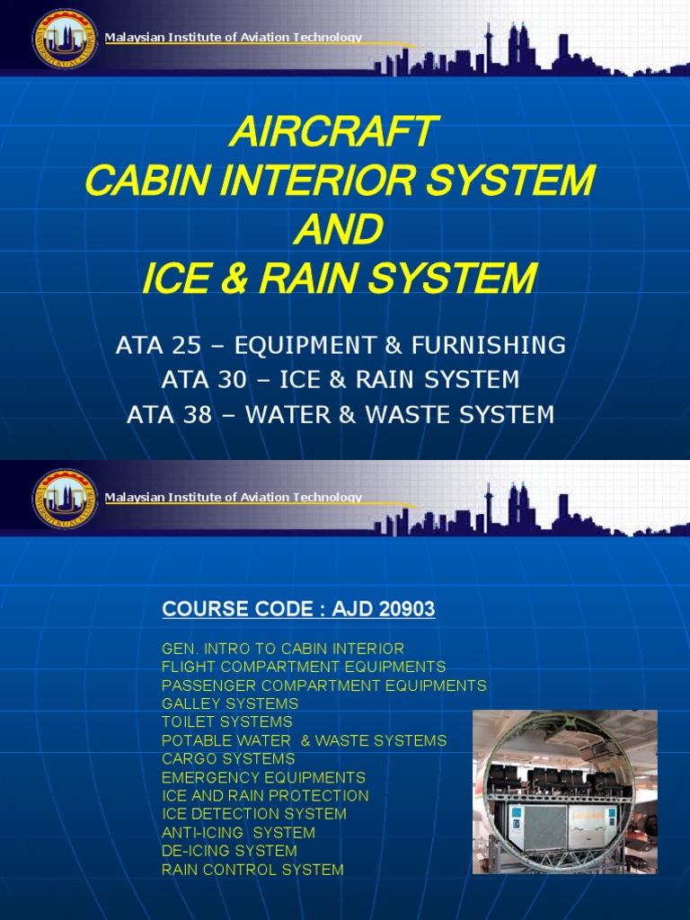 Aircraft Cabin Systems Course | PDF | Aerospace | Transport