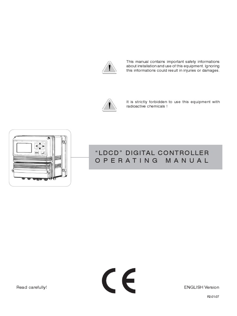 EMEC LDCD Instruction Manual R2 01 07 PDF | PDF | Electricity | Equipment