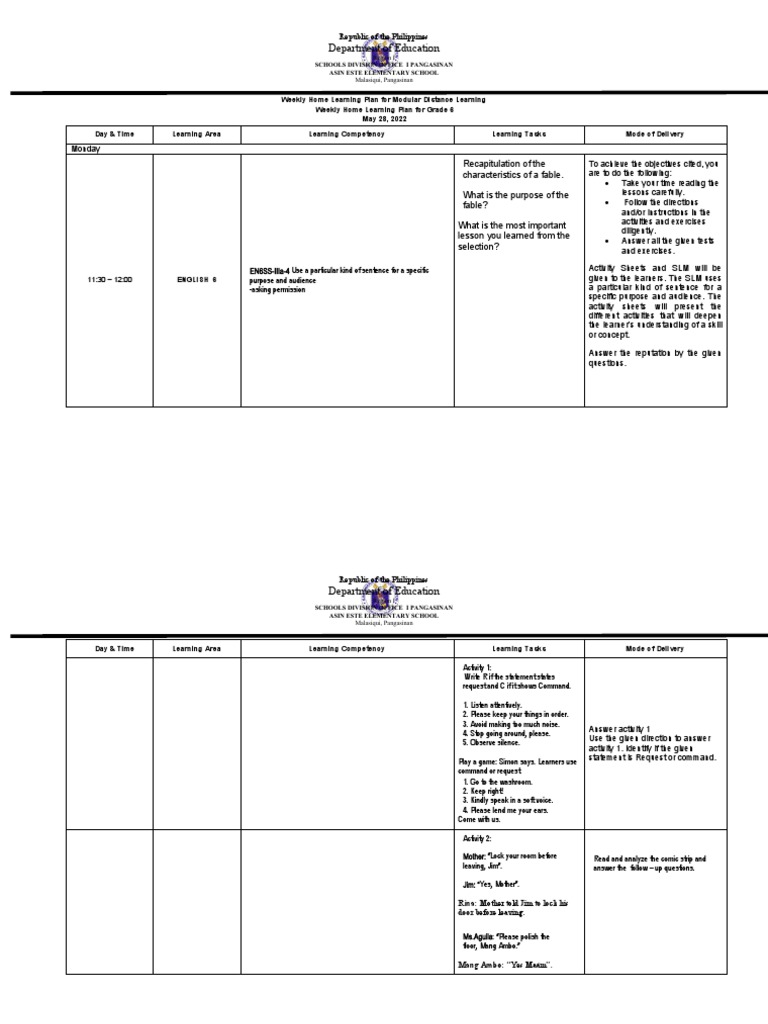 SAMPLE WHLP English | PDF | Learning | Cognition