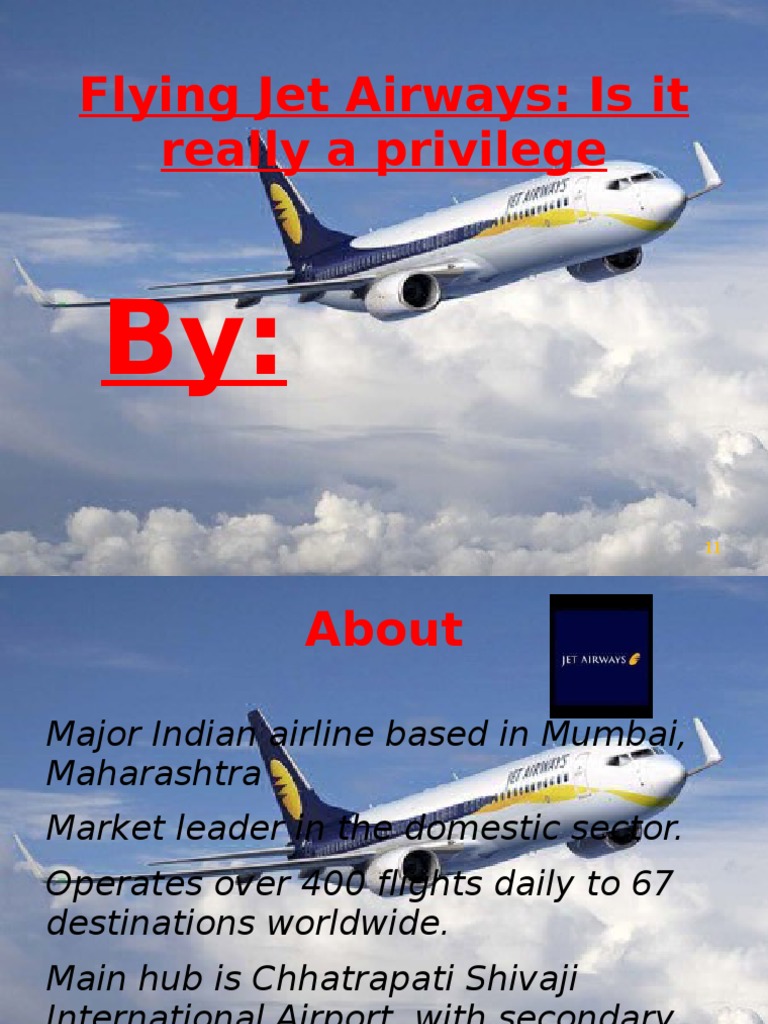 Jet Airways Case Study | PDF | Loyalty Program | Aviation