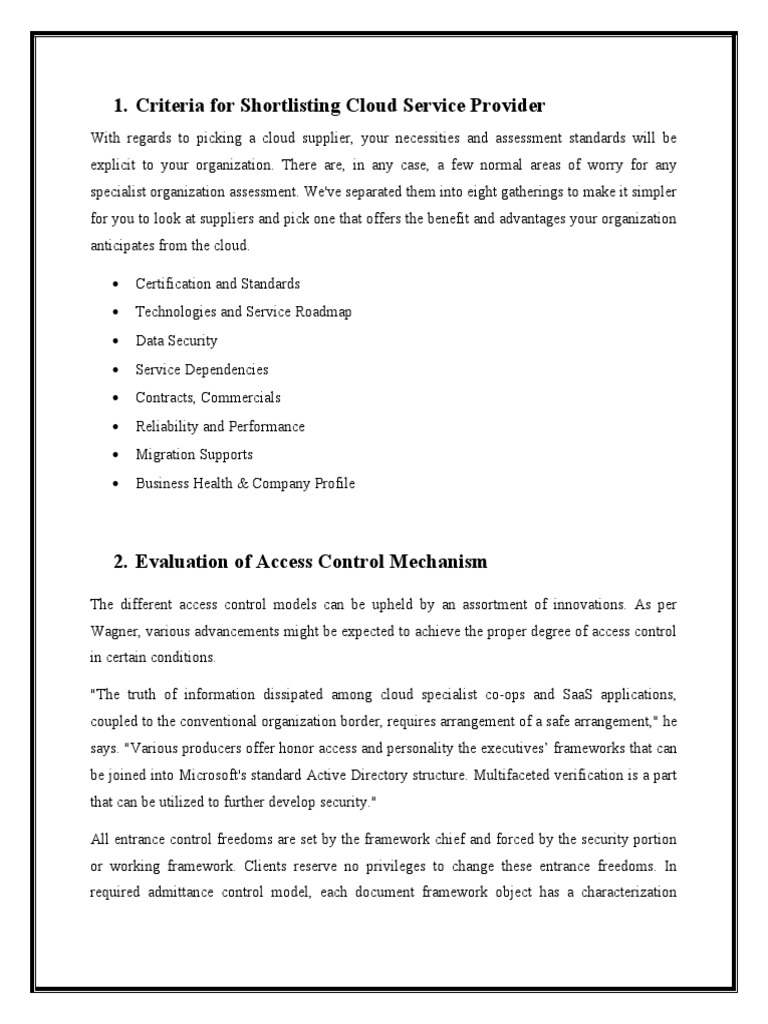 Cloud Service Provider | PDF | Cloud Computing | Amazon Web Services