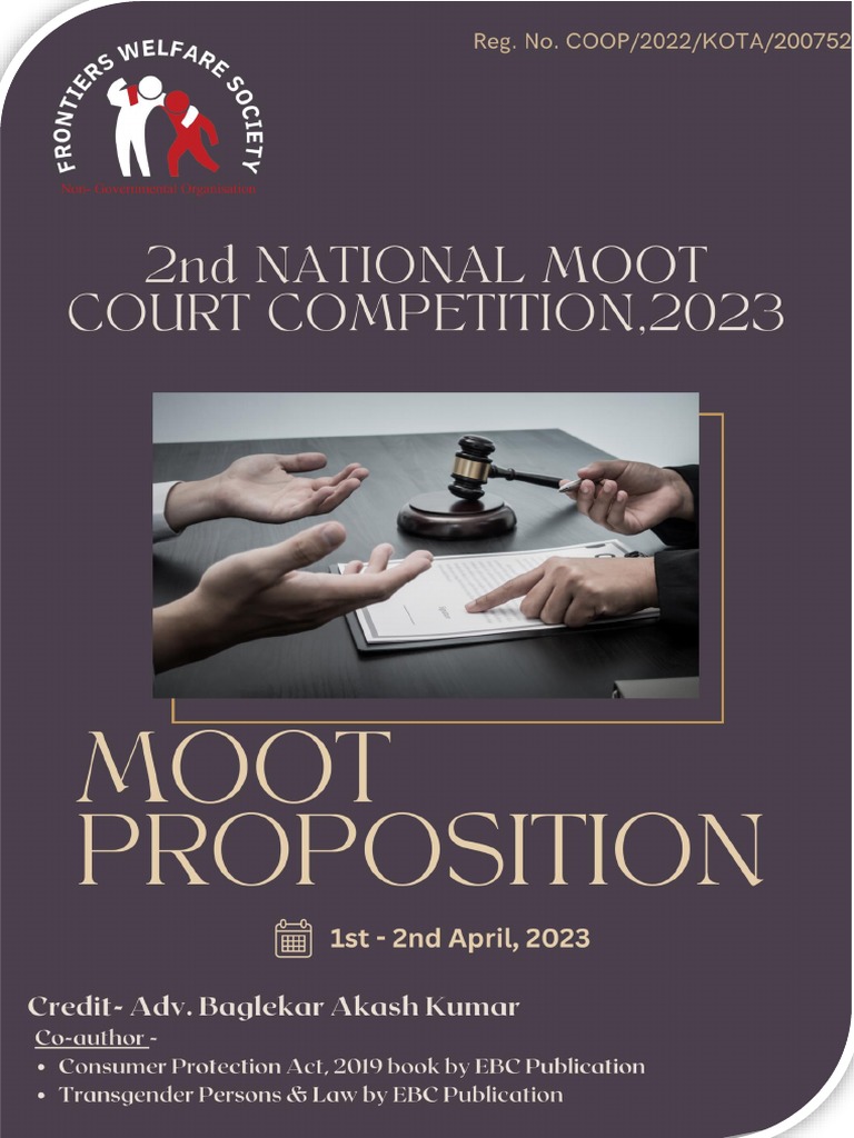 Moot Proposition 2nd FWS National Moot Court Competition | PDF ...