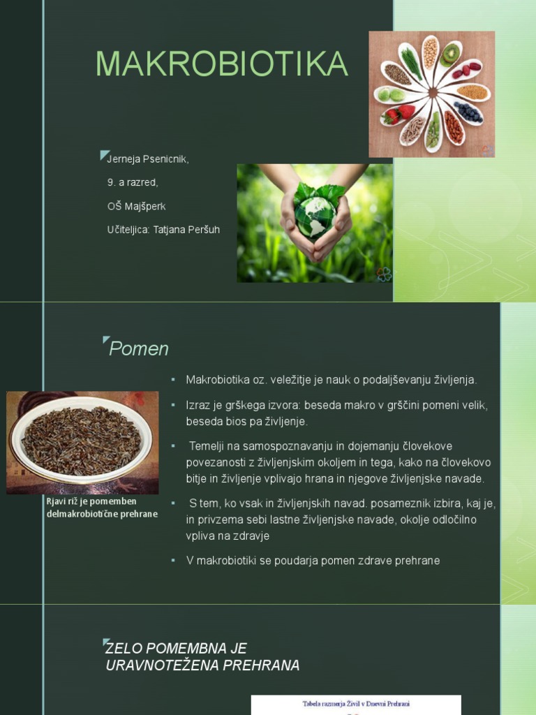 MAKROBIOTIKA | PDF