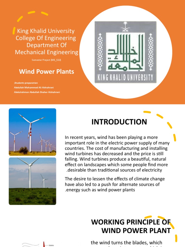 Wind Power Plants: Overview and Impact | PDF | Wind Power | Wind Farm