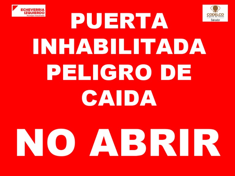Peligro No Abrir | PDF