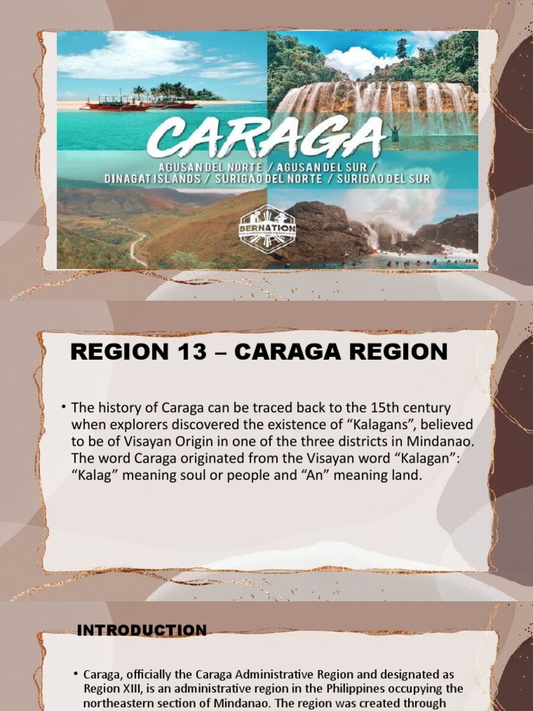 Caraga Region | PDF | Philippines