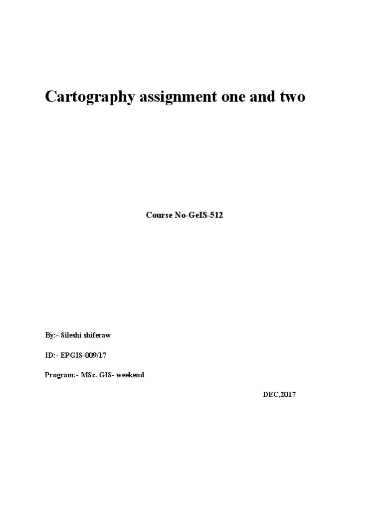 Cartography Assignment Final | PDF | Cartography | Sphere