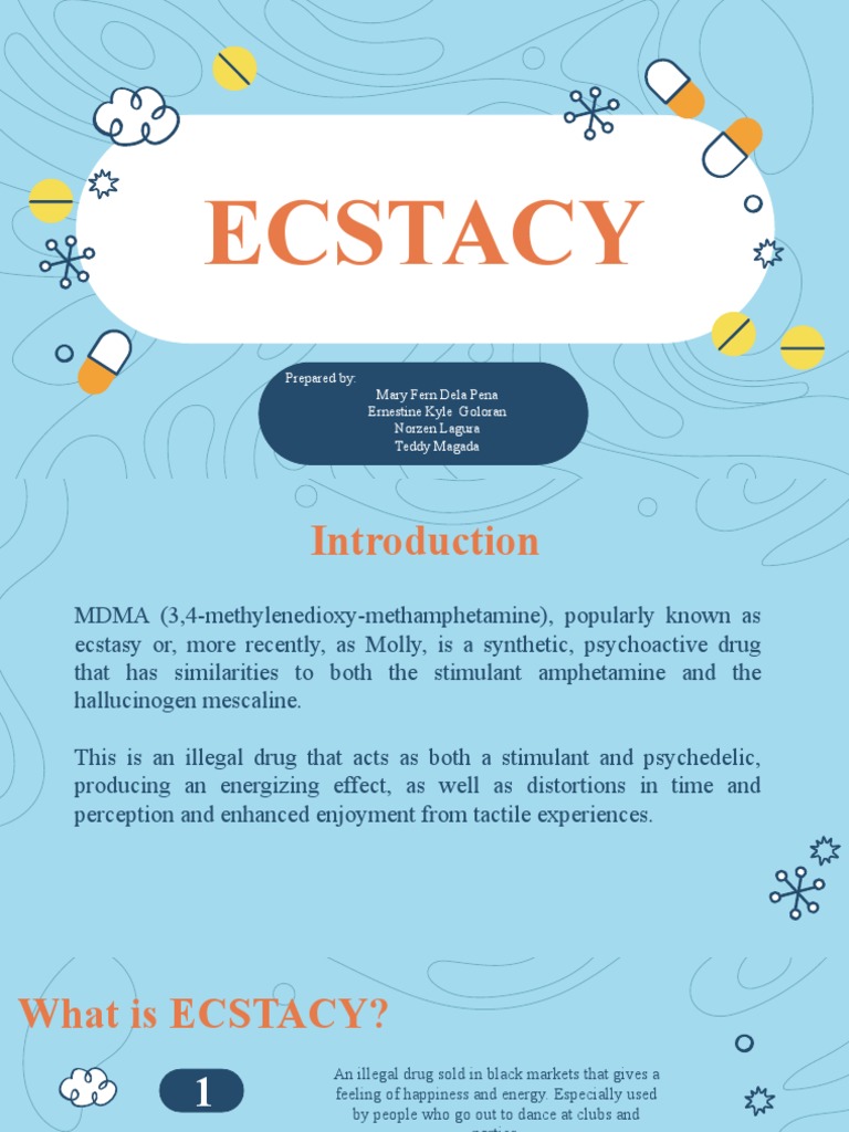 ECSTACY Final Reporting | PDF | Mdma | Major Depressive Disorder