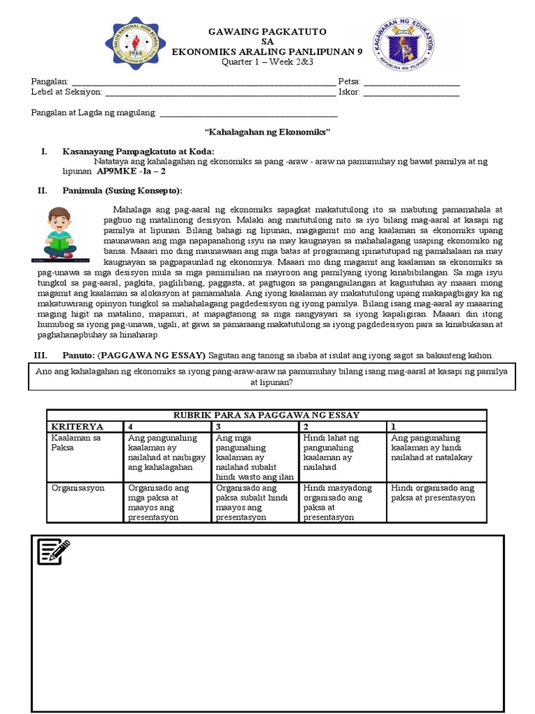 Las Ap9 Q1-W2&3 | PDF