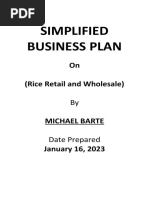 Rice Farming Project Proposal | PDF | Science & Mathematics