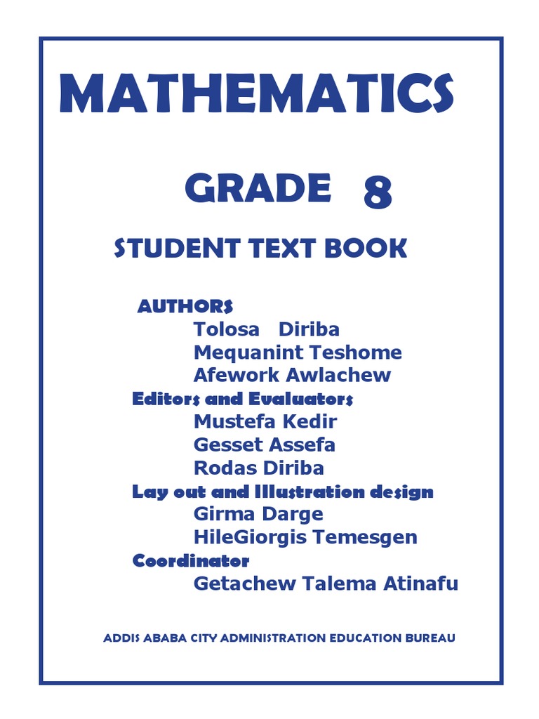 Mathematics Grade 8 PDF | PDF