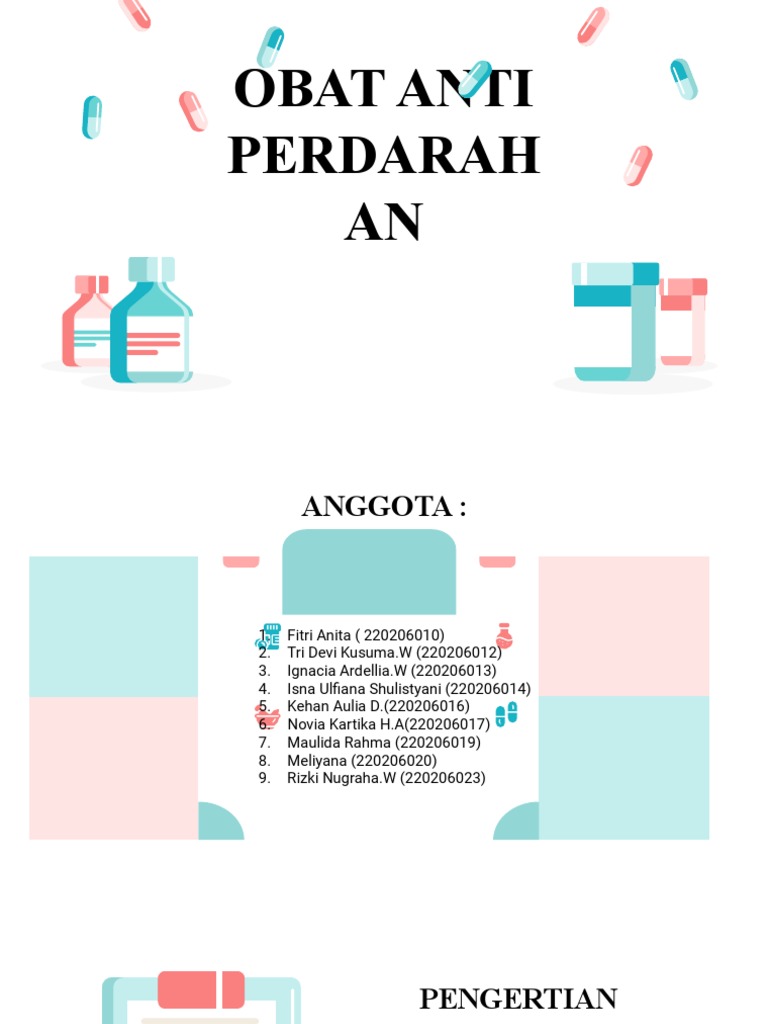 Obat Anti Perdarahan | PDF