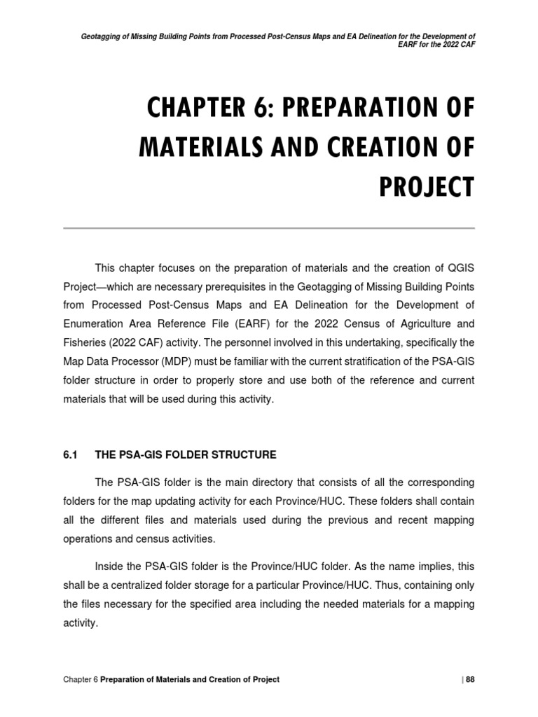 Chapter 06 - Preparation of Materials and Creation of Project PDF | PDF | Computer File ...