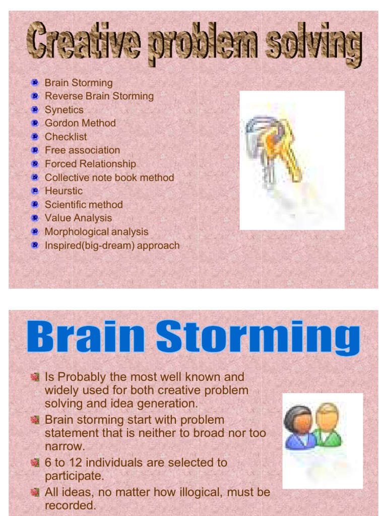 Creative Problem Solving | PDF | Self-Improvement | Science & Mathematics
