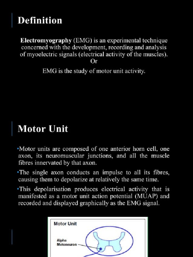 EMG | PDF