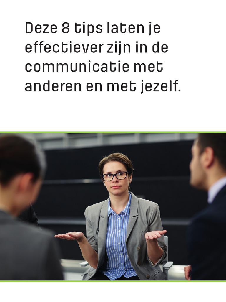 8 Tips Effectief Communiceren | PDF