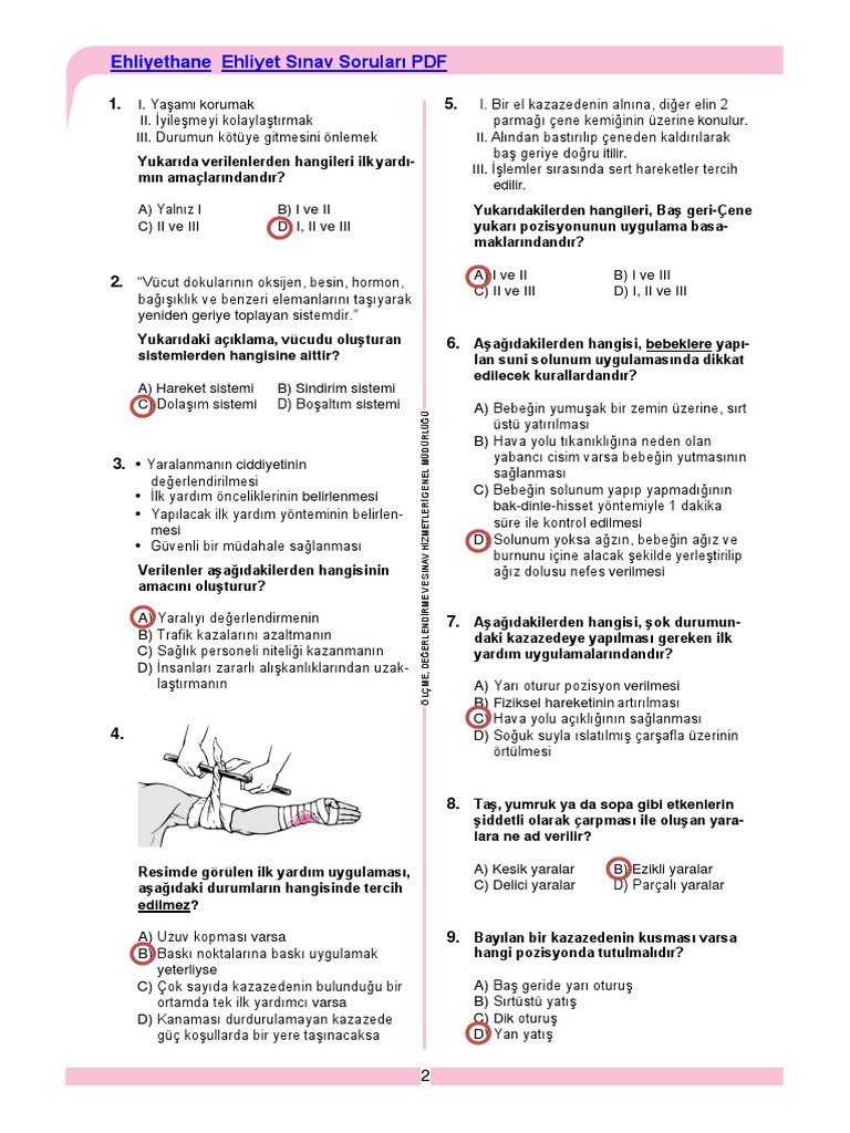 Ehliyet-Sinav-Sorulari-PDF-4 | PDF