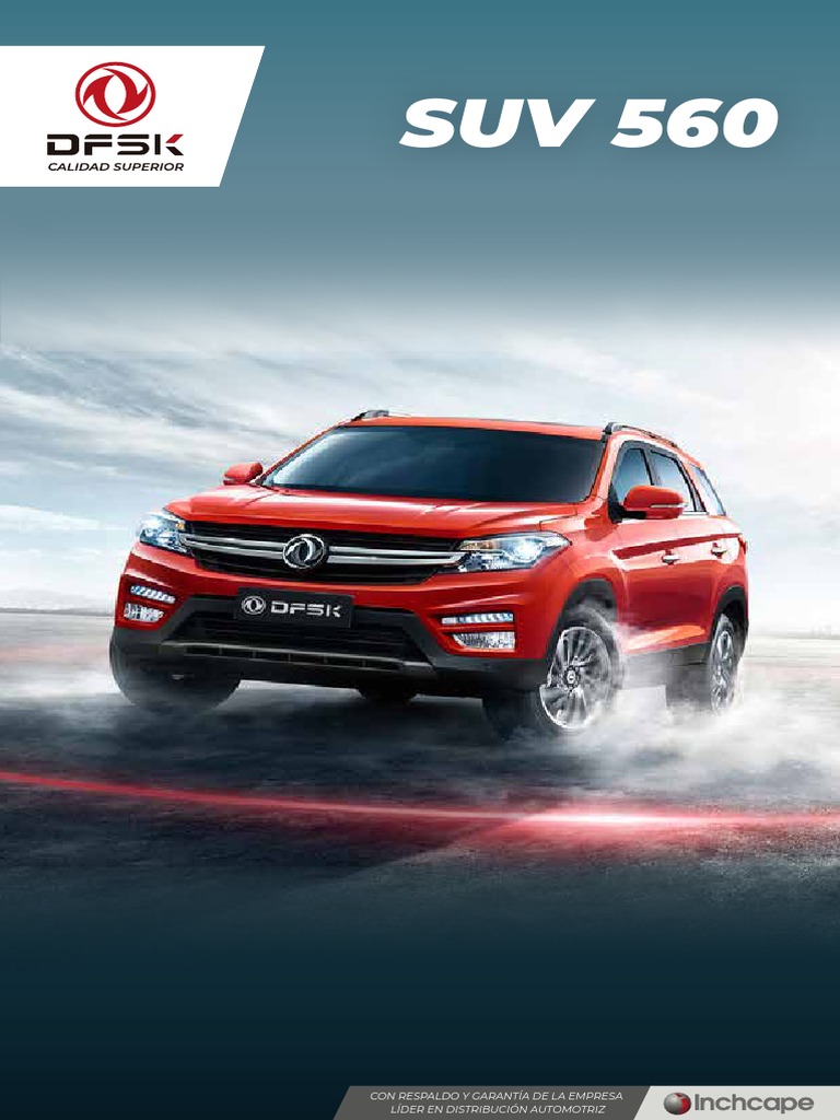 DFSK Suv 560 Ficha Tecnica | PDF | Transporte | Vehículo de motor