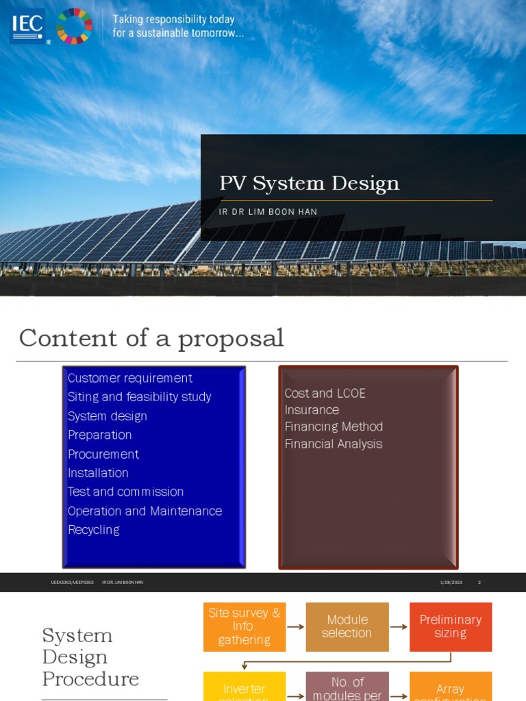 3.2 Photovoltaic System Design PDF | PDF | Photovoltaic System ...
