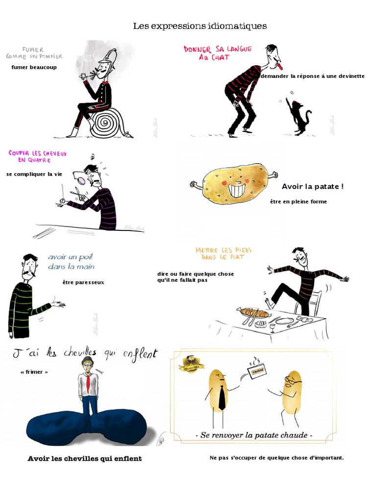 Les Expressions Idiomatiques | PDF