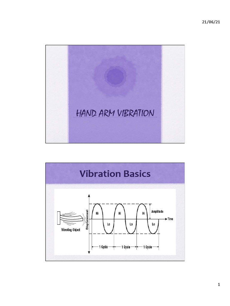 08-Hand-Arm Vibration | PDF | Clinical Medicine | Diseases And Disorders