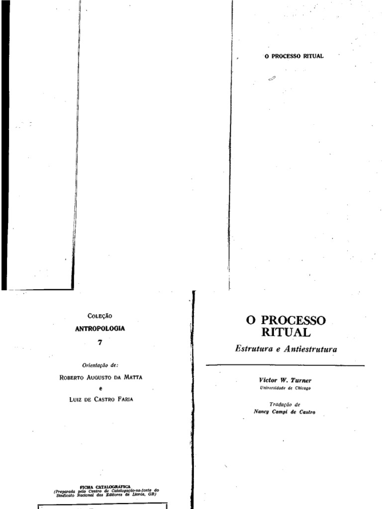 O Processo Ritual - Victor Turner | PDF | Rituais | Sociologia