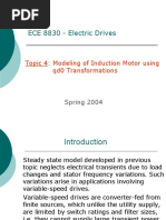 DQ Model of Induction Machine Using MATLAB | PDF | Electric Motor ...
