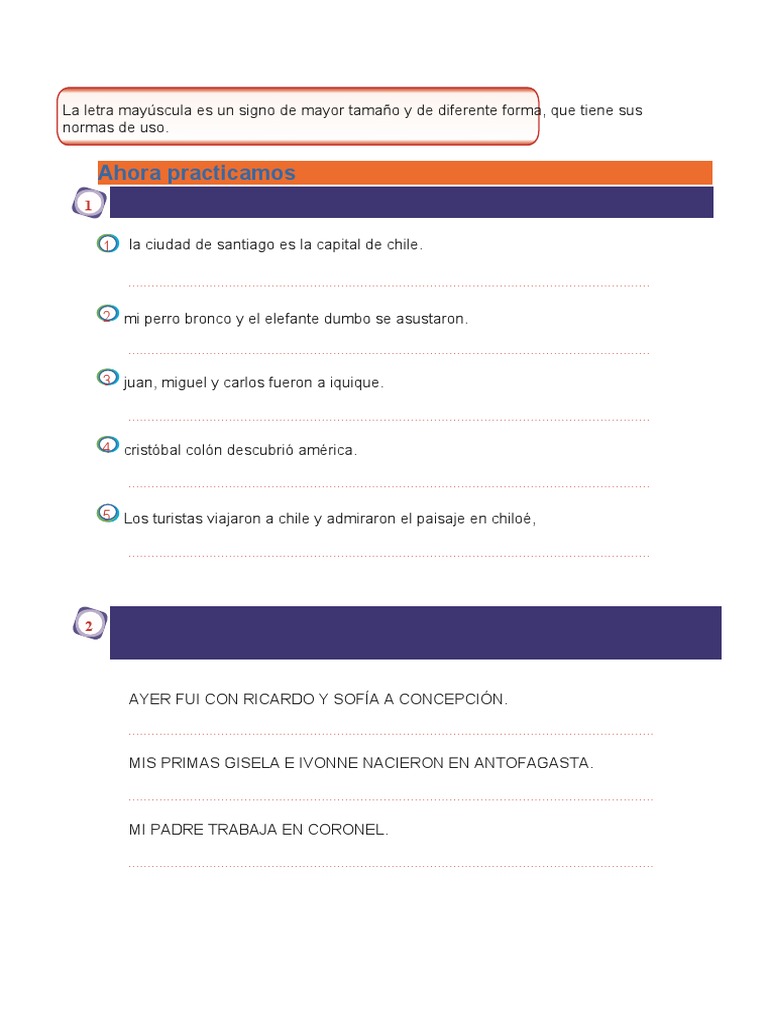 Guía Uso de La Mayúscula | PDF | Derecho | Hogar, jardinería y bricolaje