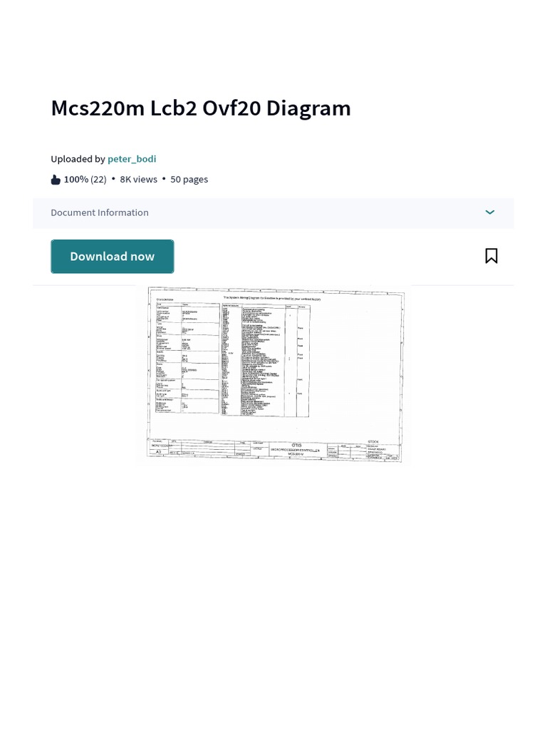 Mcs220m Lcb2 Ovf20 Diagram - PDF | PDF | Scribd | Advertising