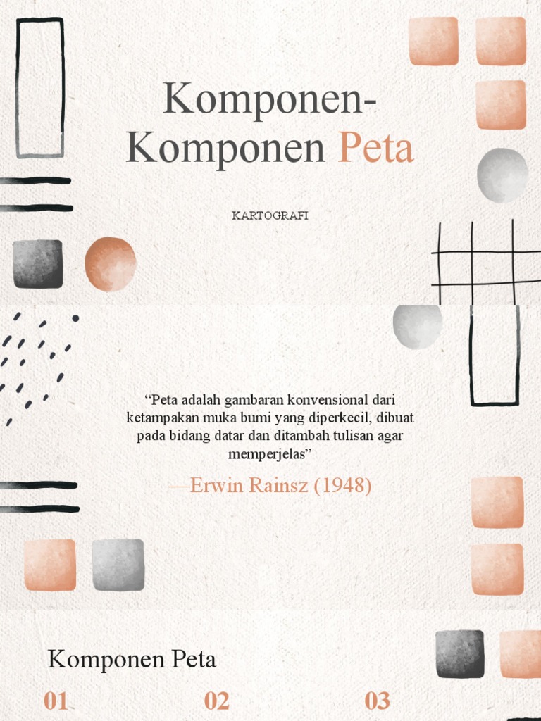 Komponen Peta | PDF