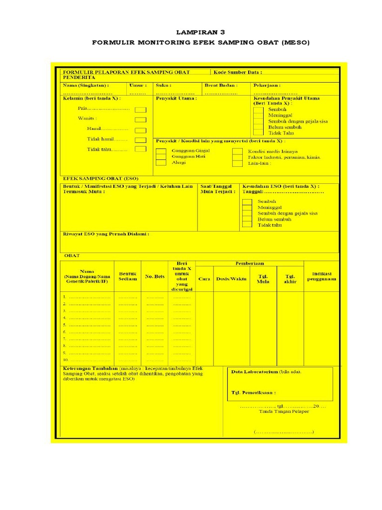 11 - LAMPIRAN FORMULIR MESO (Formularium RSUD Dr. Ir. H. Ibnu Saleh MM ...
