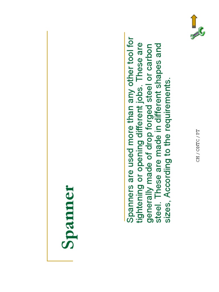 SPANNER | PDF | Nut (Hardware) | Screw