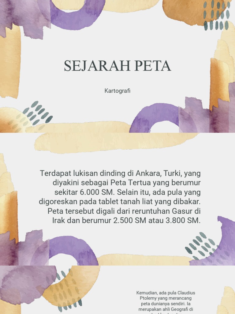 Sejarah Peta | PDF | Ilmu Sosial