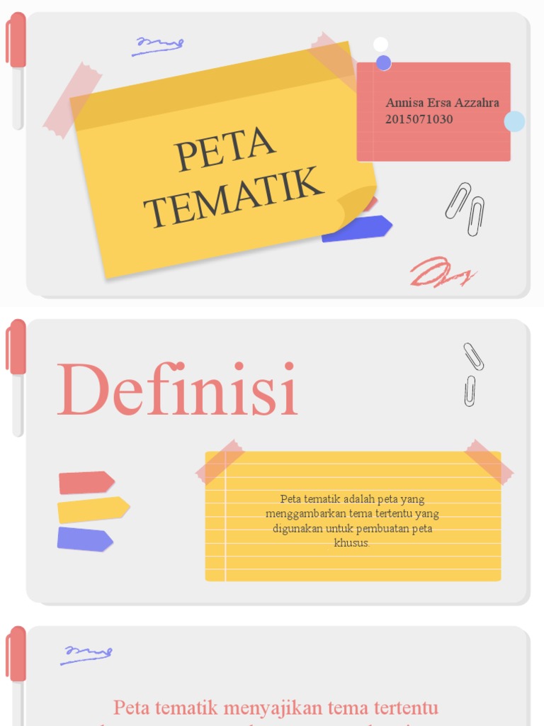 Peta Tematik | PDF
