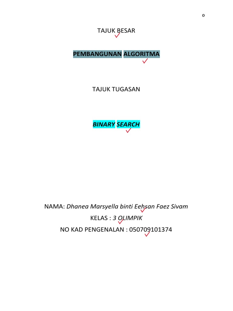 Contoh Tugasan Ask Tingkatan 3 Pdf