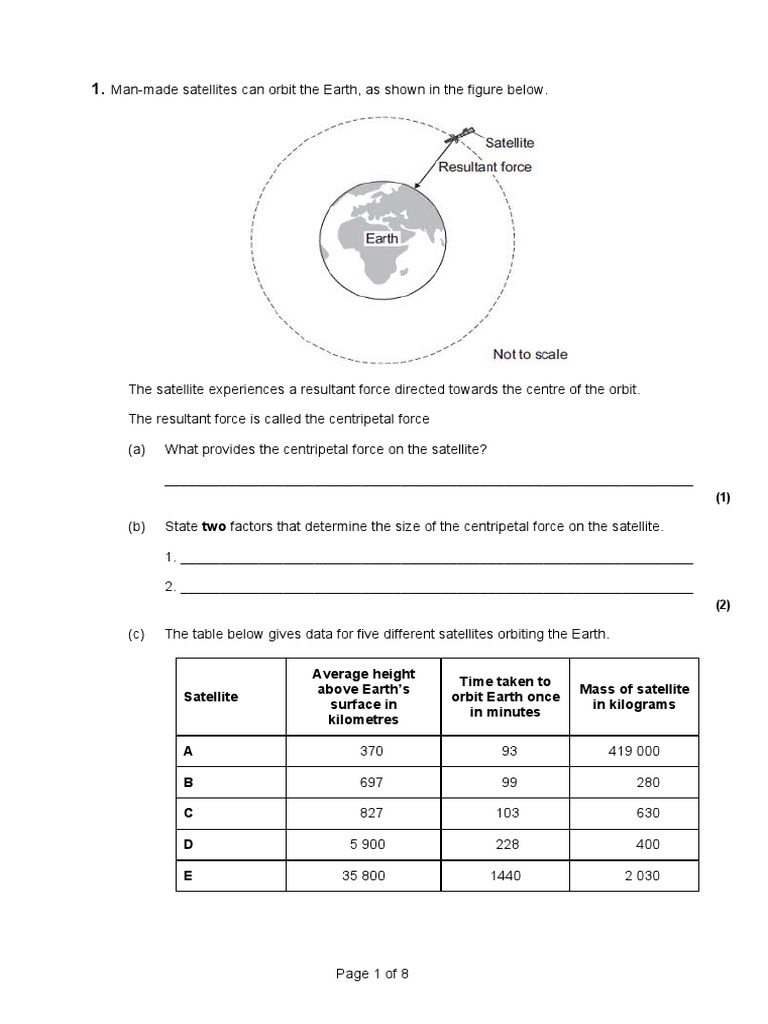 Task 2-Orbital-Motion-PPQ | PDF | Orbit | Natural Satellite
