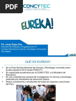 Modelo de Triptico Feria de Ciencia - Eureka 2024 | PDF