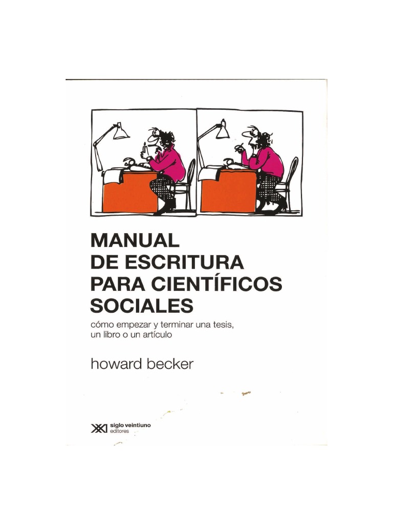 Manual de Escritura - Howard Becker PDF | PDF
