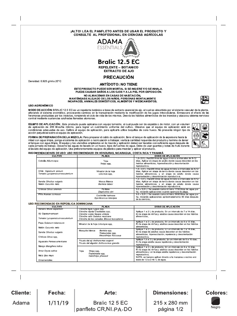 P046HM00 Bralic 12 5 Ec - PF - Cr-Ni-Pa-Do PDF | PDF